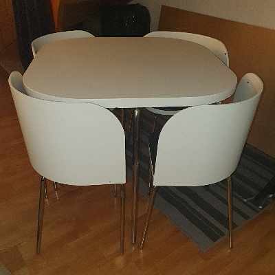 litet matbord 4 stolar - - Tiptapp