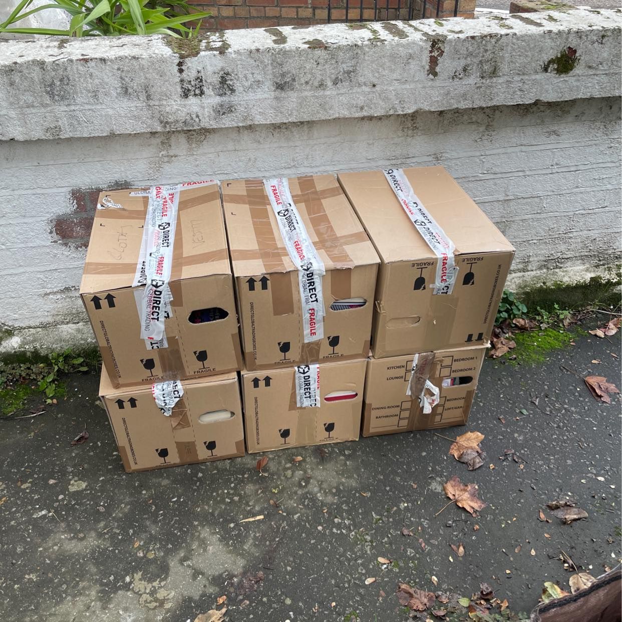 6 Boxes of old books - London - Tiptapp