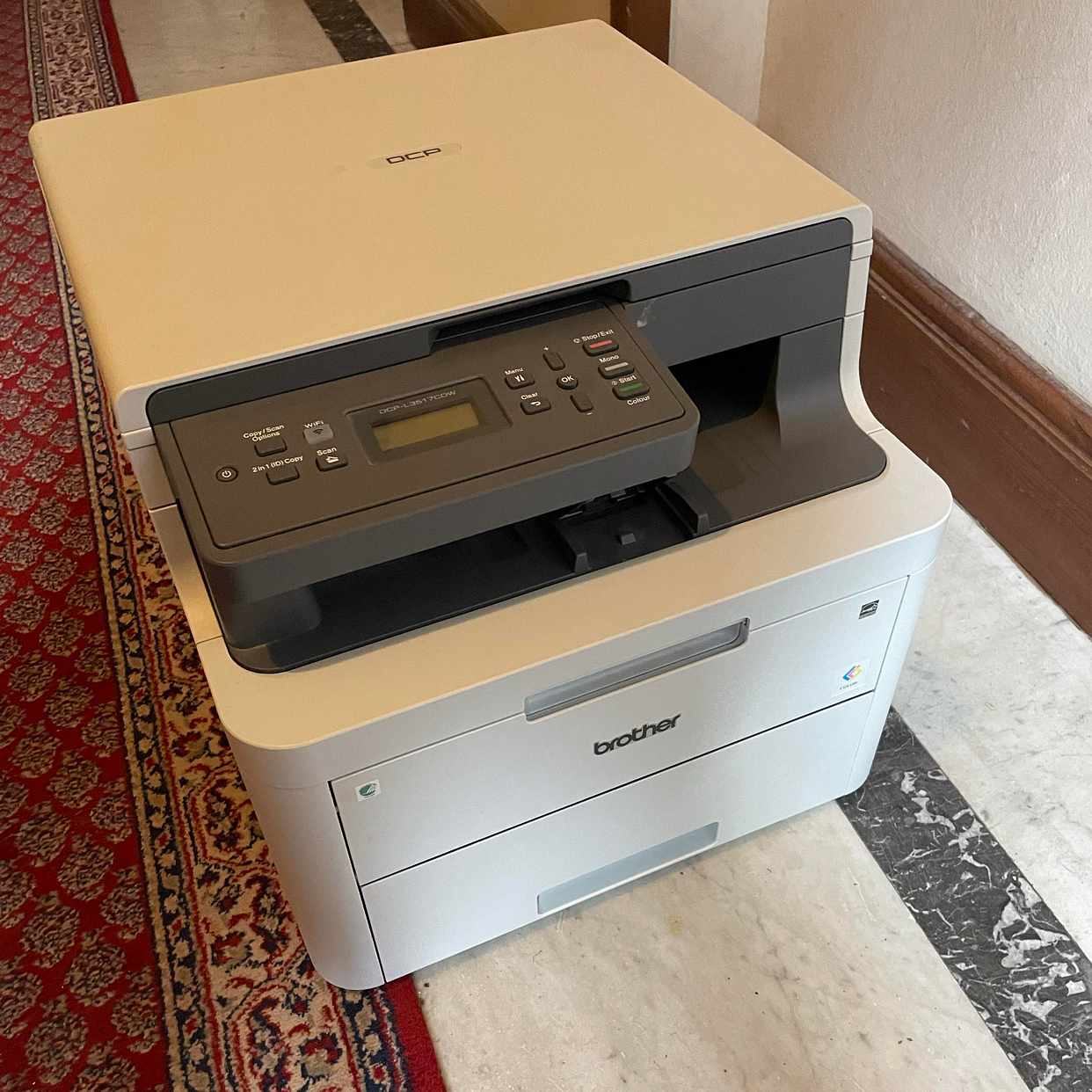 Printer + stol - Stockholms Stad - Tiptapp