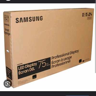 Delivery of empty tv box - - Tiptapp